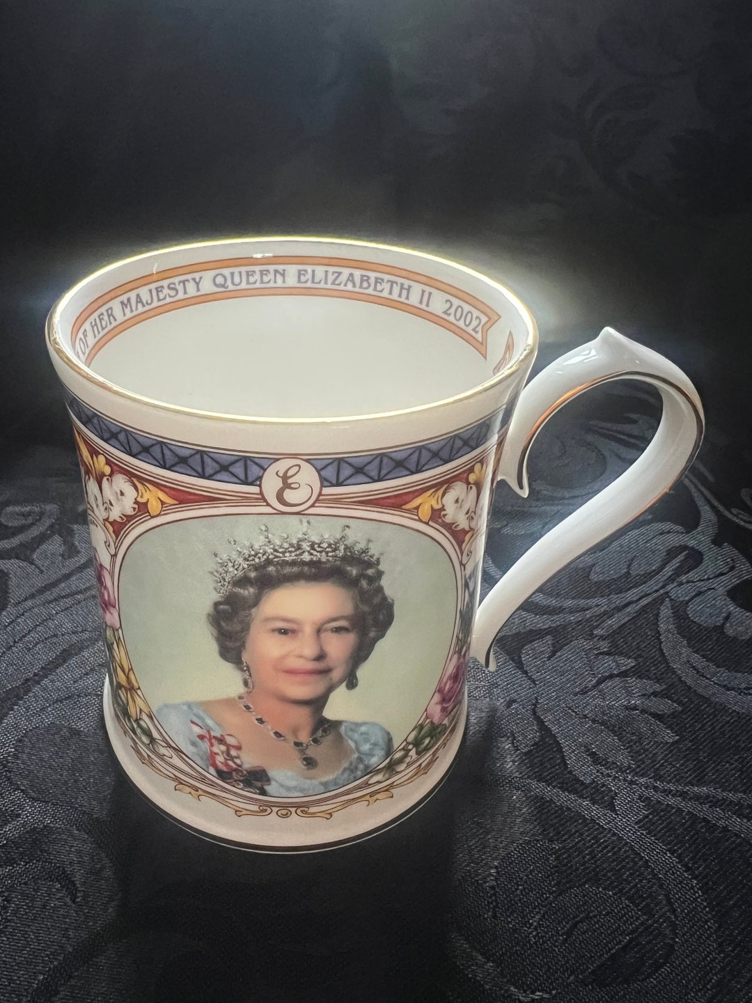 Aynsley Queen Elizabeth Commutative Cup - Etsy