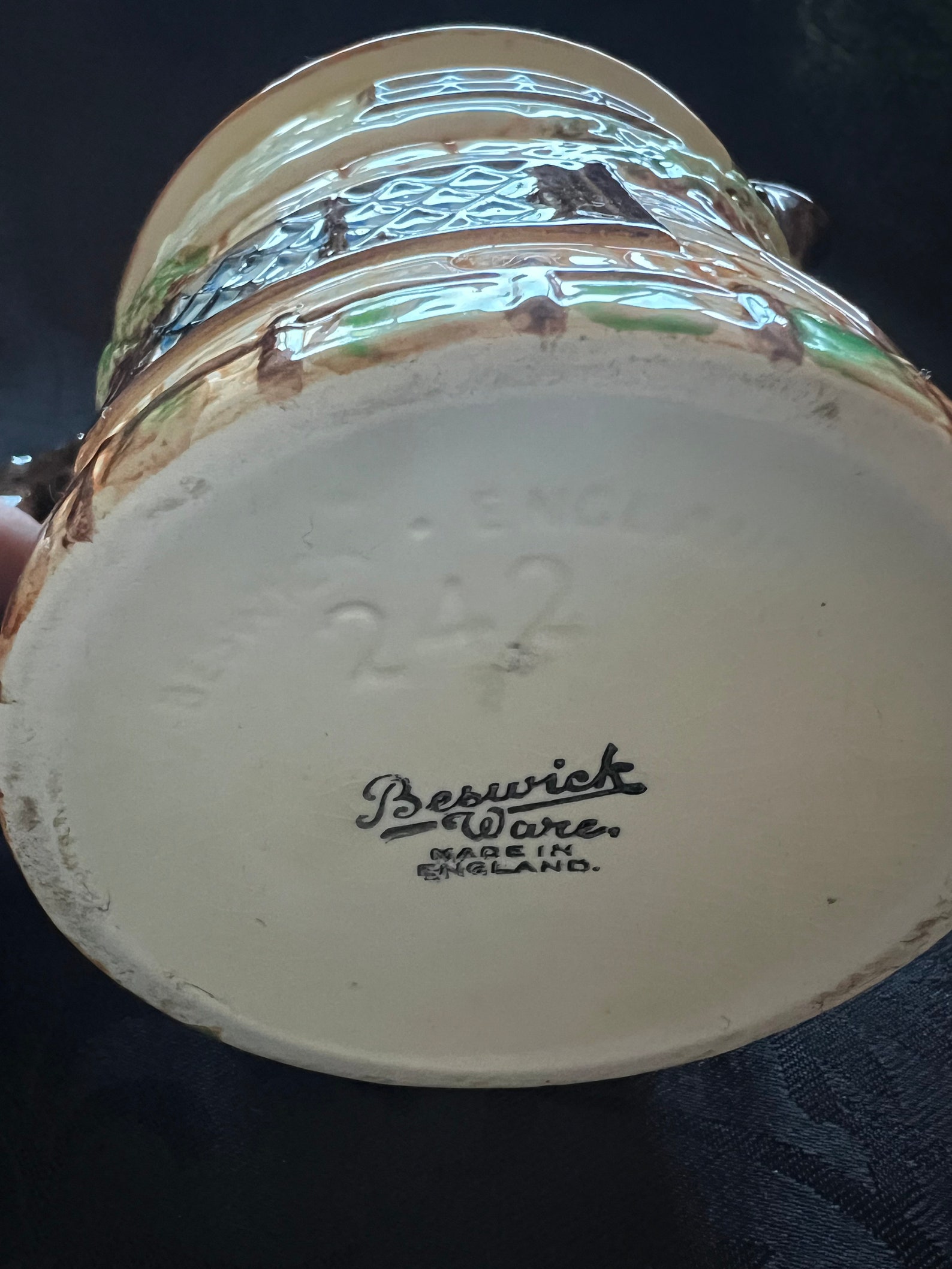 This Vintage Pottery Beswick Cottage Ware Large Jug No 242 Looks Really ...