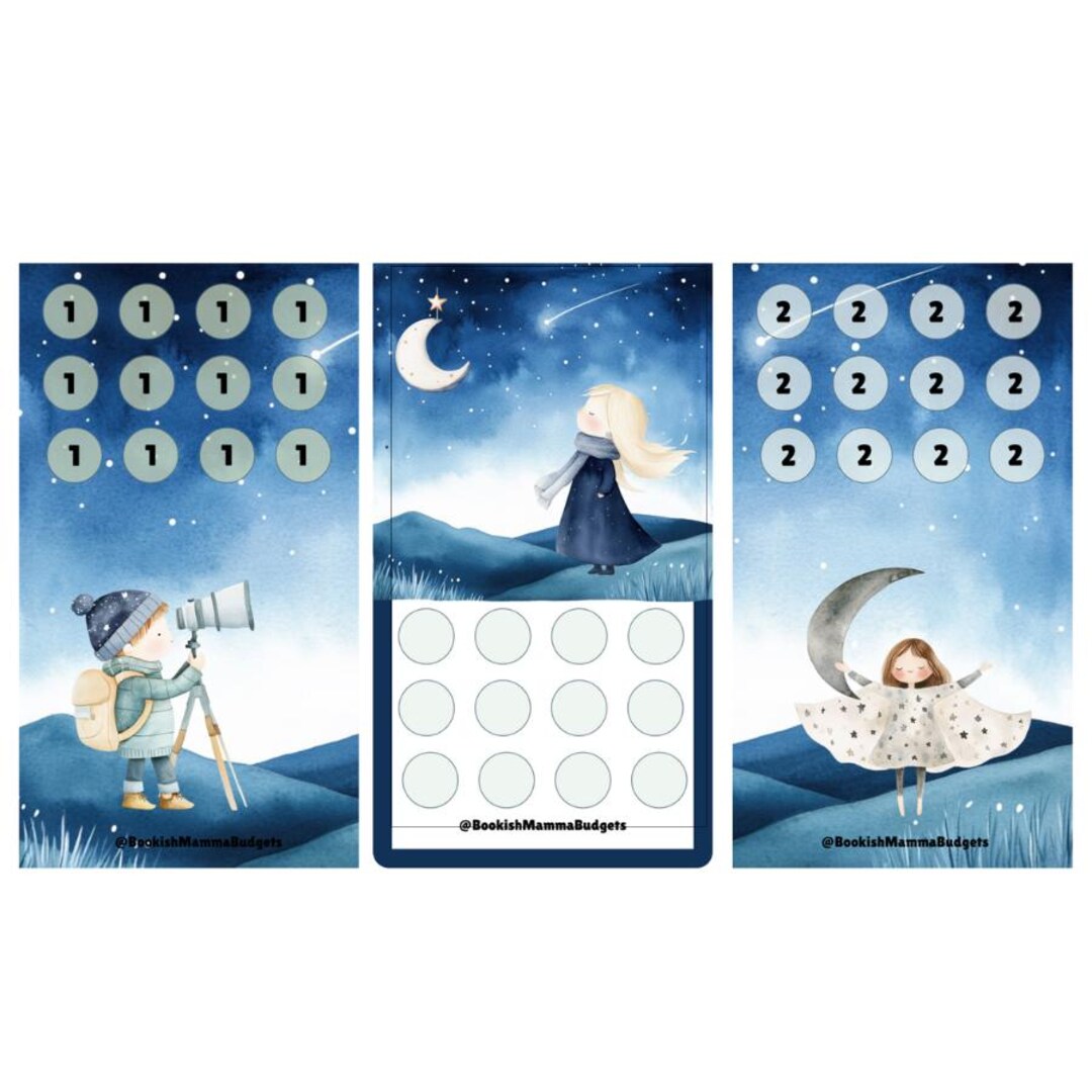Stargazing - Set of 3 Mini Challenges - DIGITAL DOWNLOAD - Savings ...