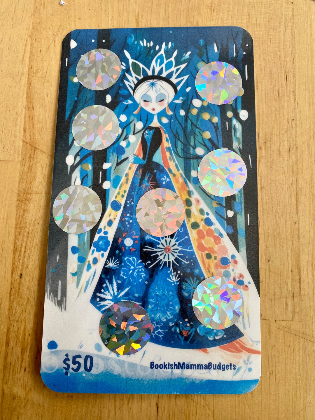 Snow Queen Scratch and Save - Etsy