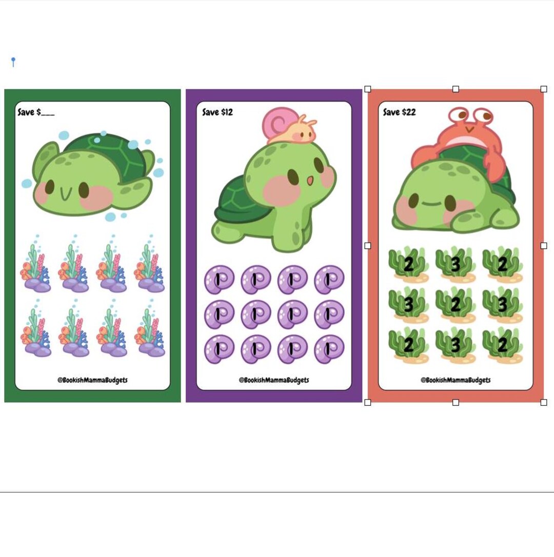 Sea Turtle - Set of 3 - MADE TO ORDER - Physical Product- Saving ...