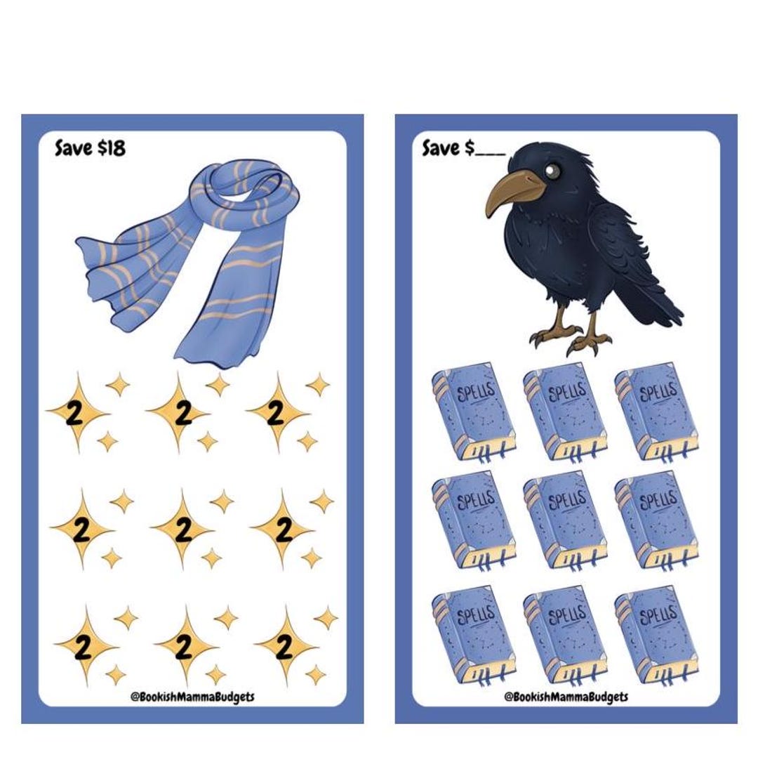 Magic School House Challenges - Set of 9 - Mini Savings Challenges ...