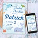 Editable Under the Sea Birthday Invitation, Editable Ocean Animals ...