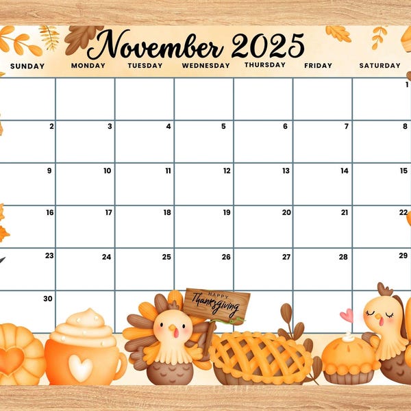 Cute November 2025 - Etsy