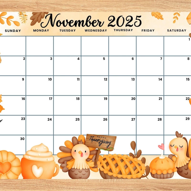 Happy Planning Calendar - Etsy