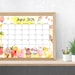 Editable June 2025 Calendar, Cute Colorful Summer Planner With Drinks ...