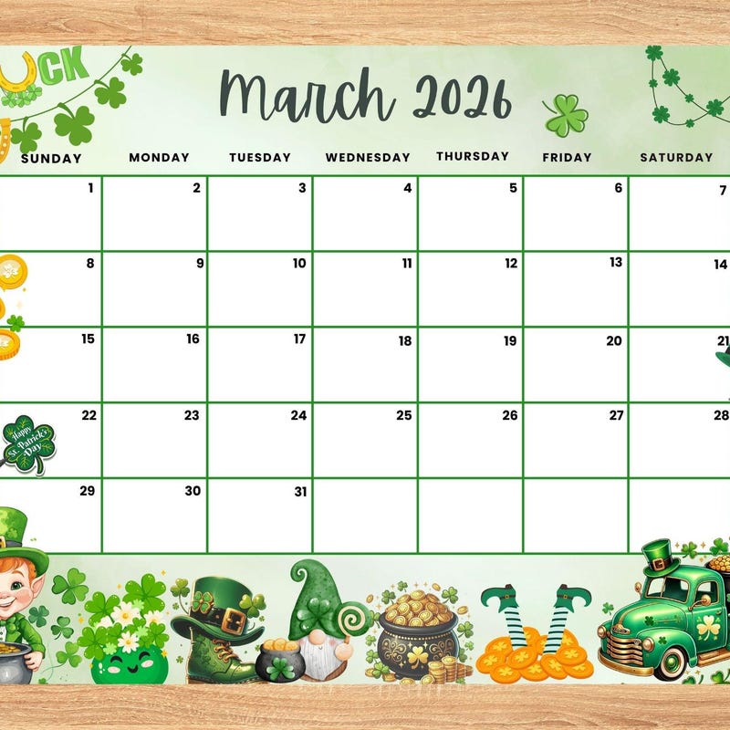 March 2025 Calendar - Etsy