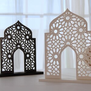 Minaret Arch Mosque Stand | Islamic Home Decor | Mosque Ornaments for ...