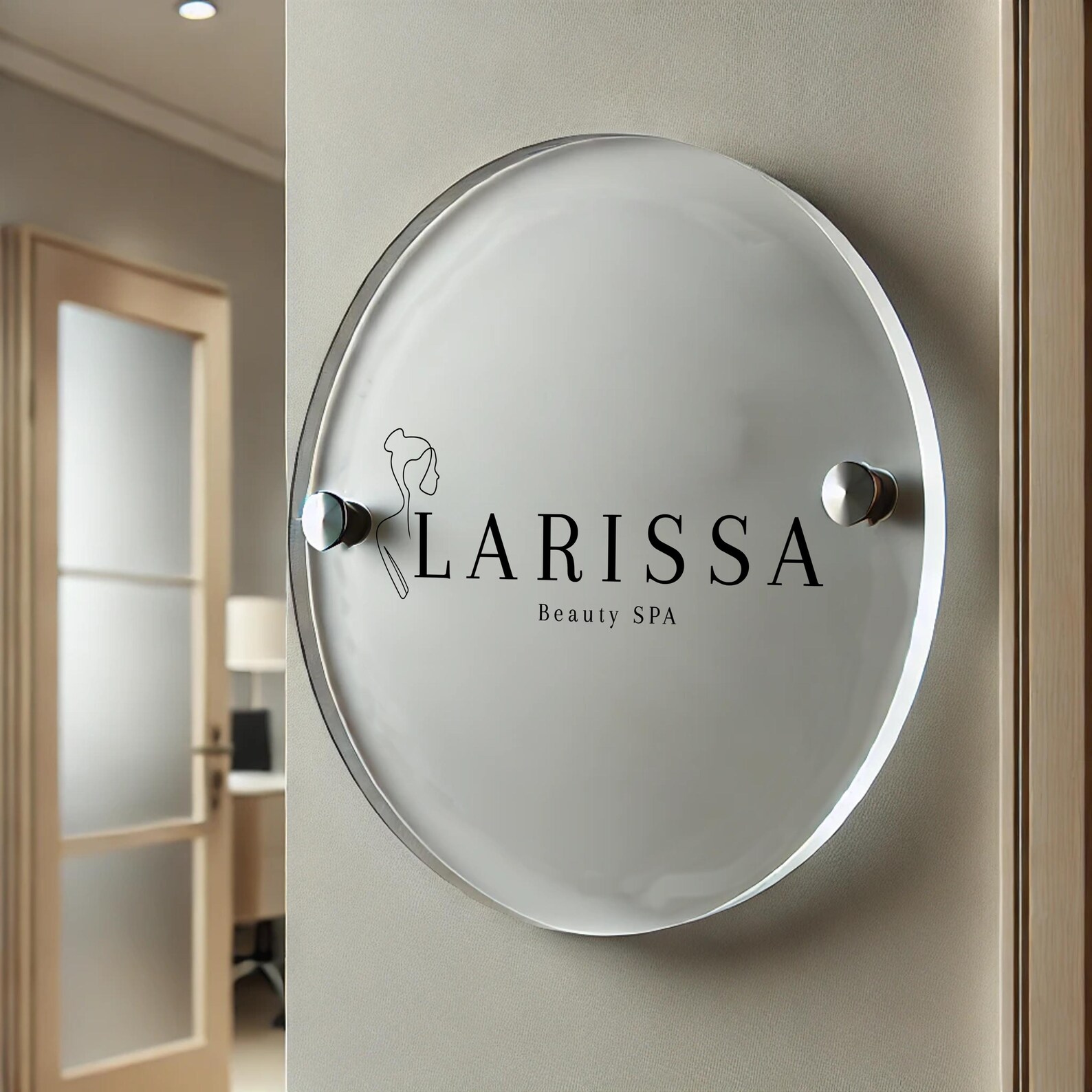 Custom Business Logo Acrylic Sign for Office Wall Decor, Custom Door ...