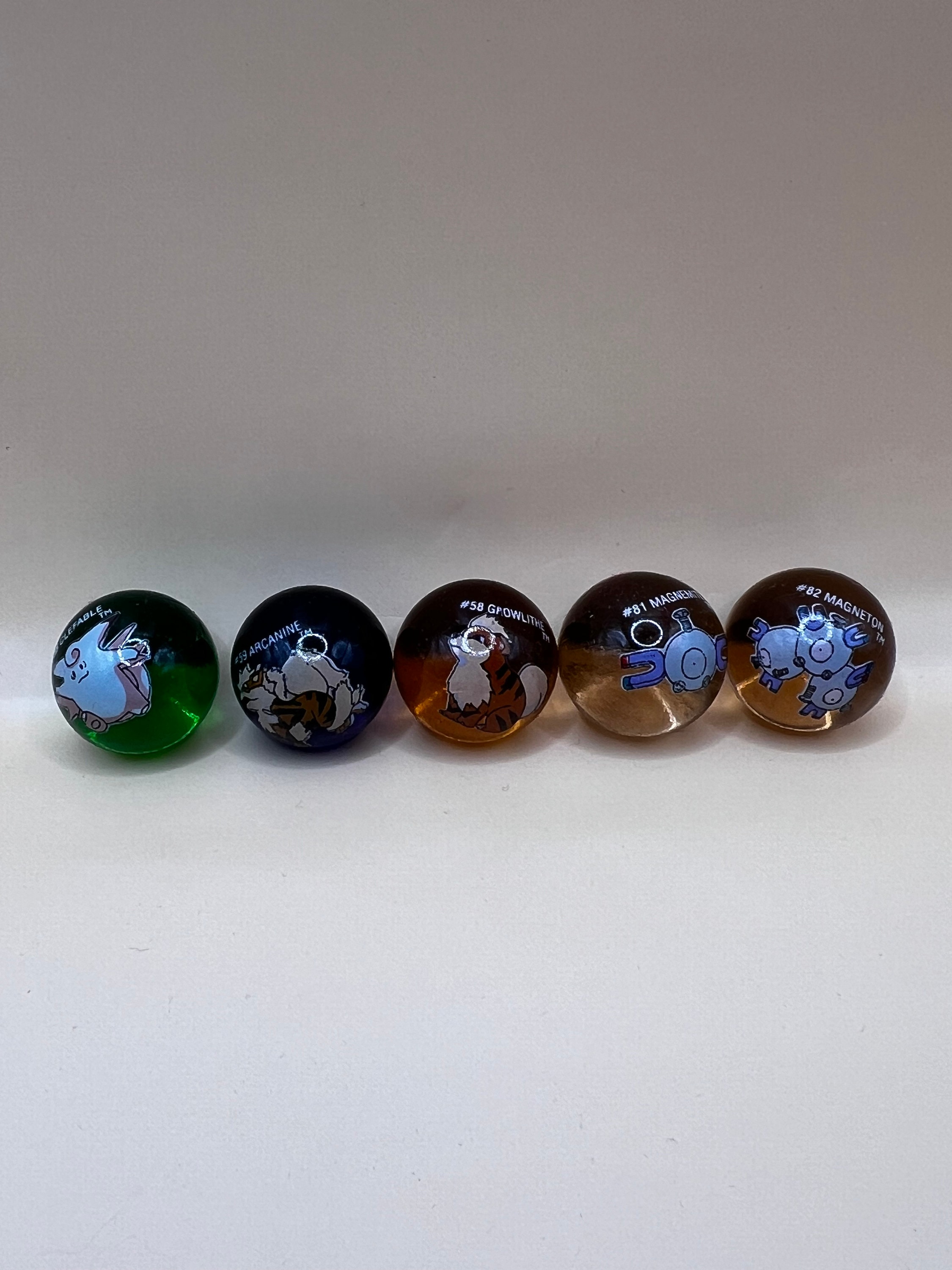 Pokémon Marbles 1990s - Etsy