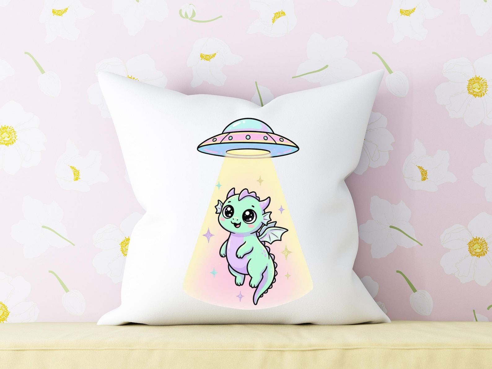 UFO Abduction Animals PNG Bundle | Kawaii Space Animal Clipart - Etsy
