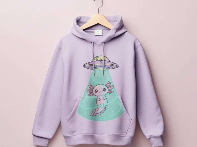 UFO Abduction Animals PNG Bundle | Kawaii Space Animal Clipart - Etsy