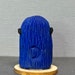 MINI Monster Blue With Black Sunglasses Desk Pet Collectible Art Plant ...