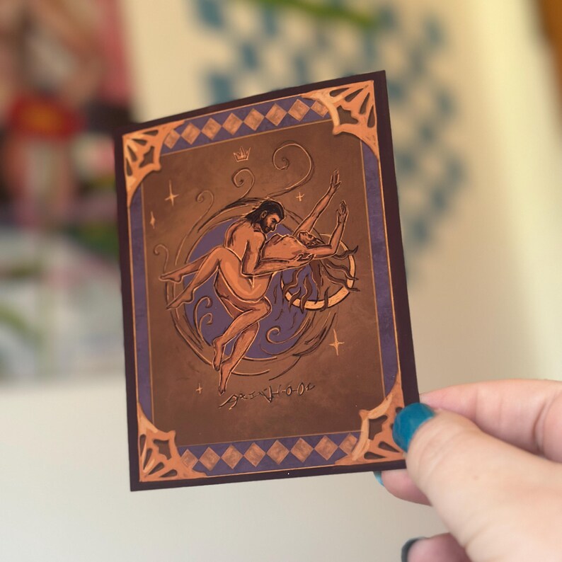 The Art of the Night - Gale Dekarios Baldur's Gate 3 Fanart Print - Etsy