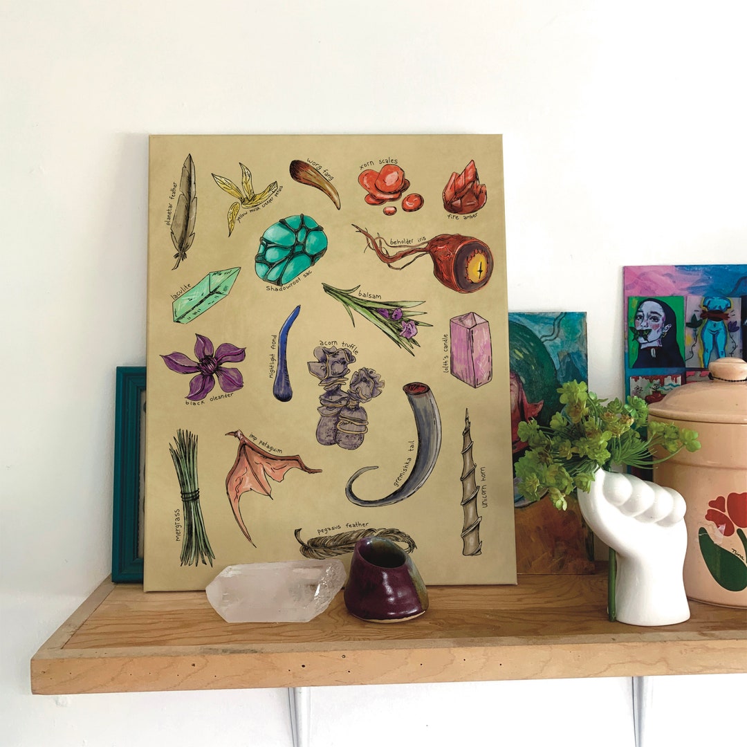 Alchemy of Faerûn - Baldur's Gate 3 BG3 Art Print - Etsy