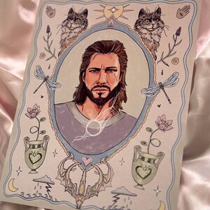 The Wizard - Gale Dekarios Fanart Print - Gale of Waterdeep BG3 - Etsy ...