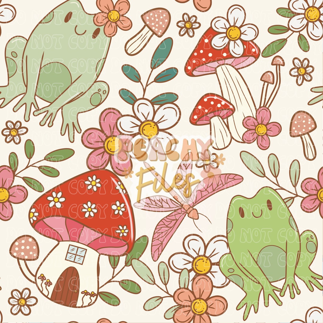 Cottagecore Frog IVORY - Etsy