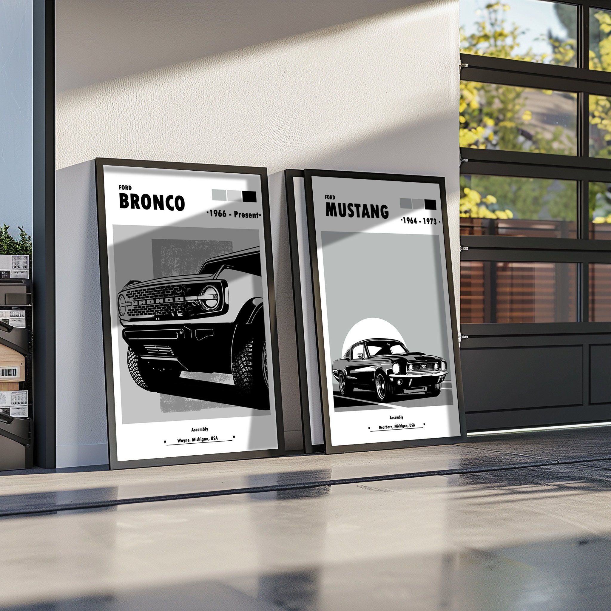 Ford Bronco Poster, Ford Wall Art, Fathers Day , Birthday Gift, Wall ...