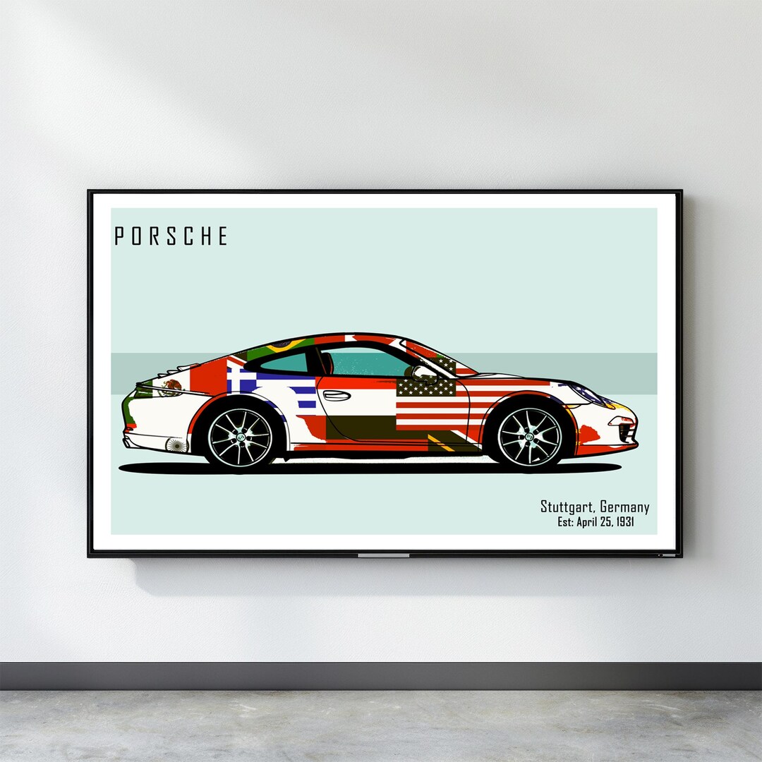 911 Posters, Father's Day, Original Art Wall Décor, Carrera, House ...