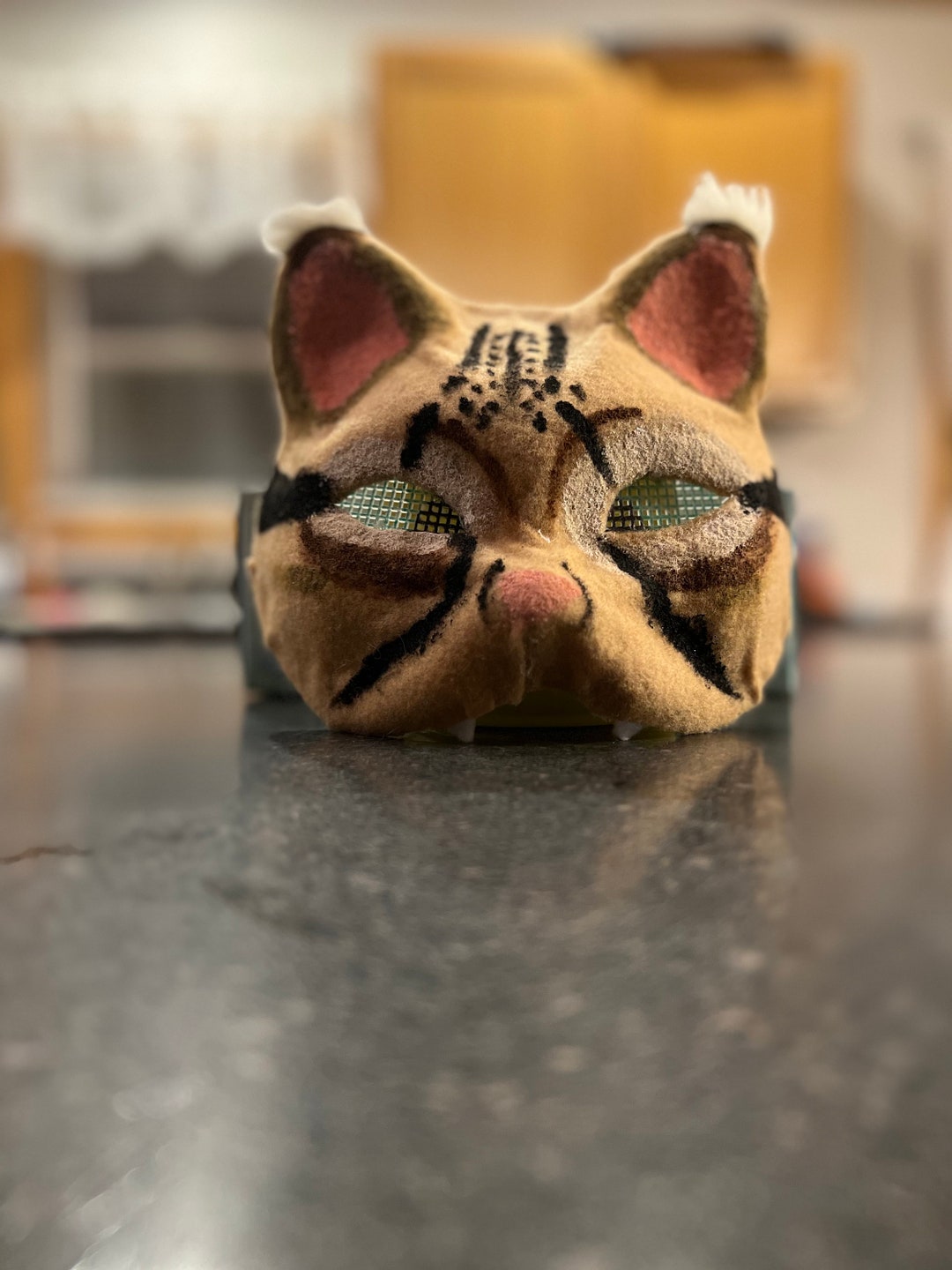 Handmade Ocelot Cat Mask - Etsy