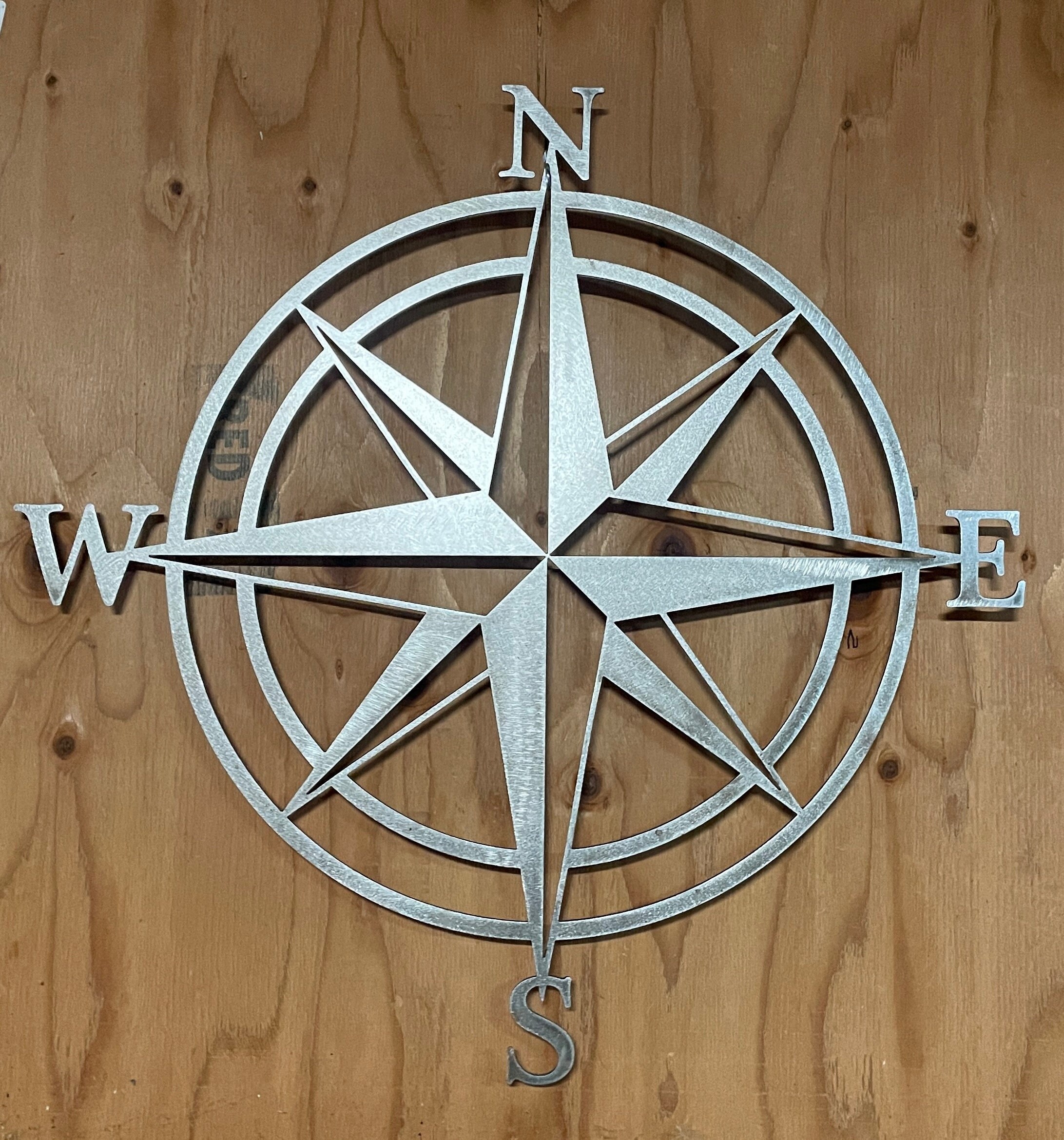 Metal Compass Rose - Etsy
