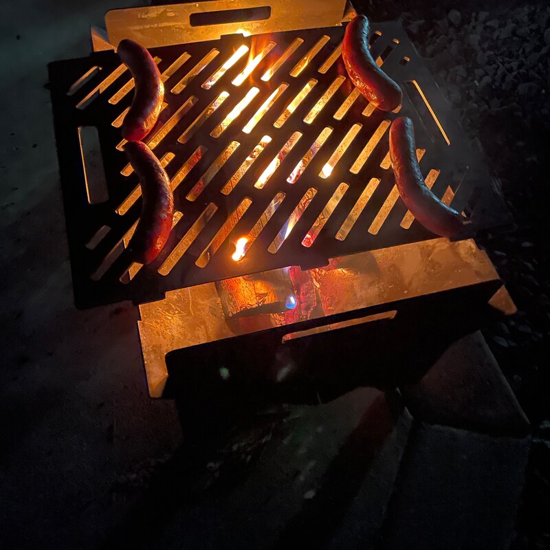 Steel Fire Pit - Etsy