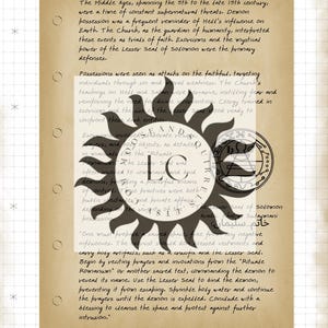 10th Set of Journal Pages PLUS 2 Fake Ids for Your Supernatural Style ...