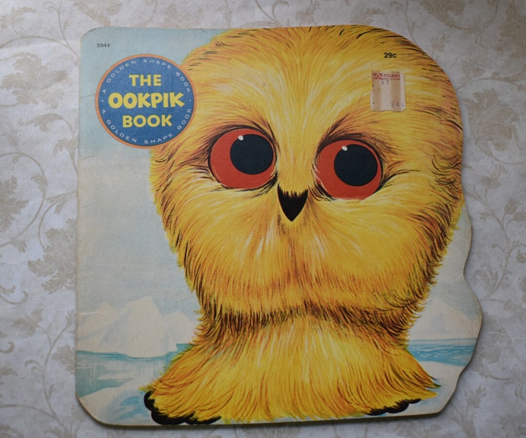 The Ookpik Book-a Golden Shape Book-vintage Childrens 1960's Book - Etsy