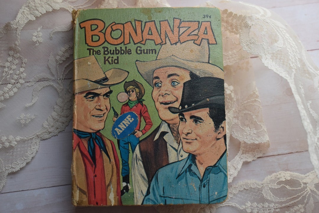 Bonanza the Bubble Gum Kid Book-vintage Little Big Book-hardback - Etsy