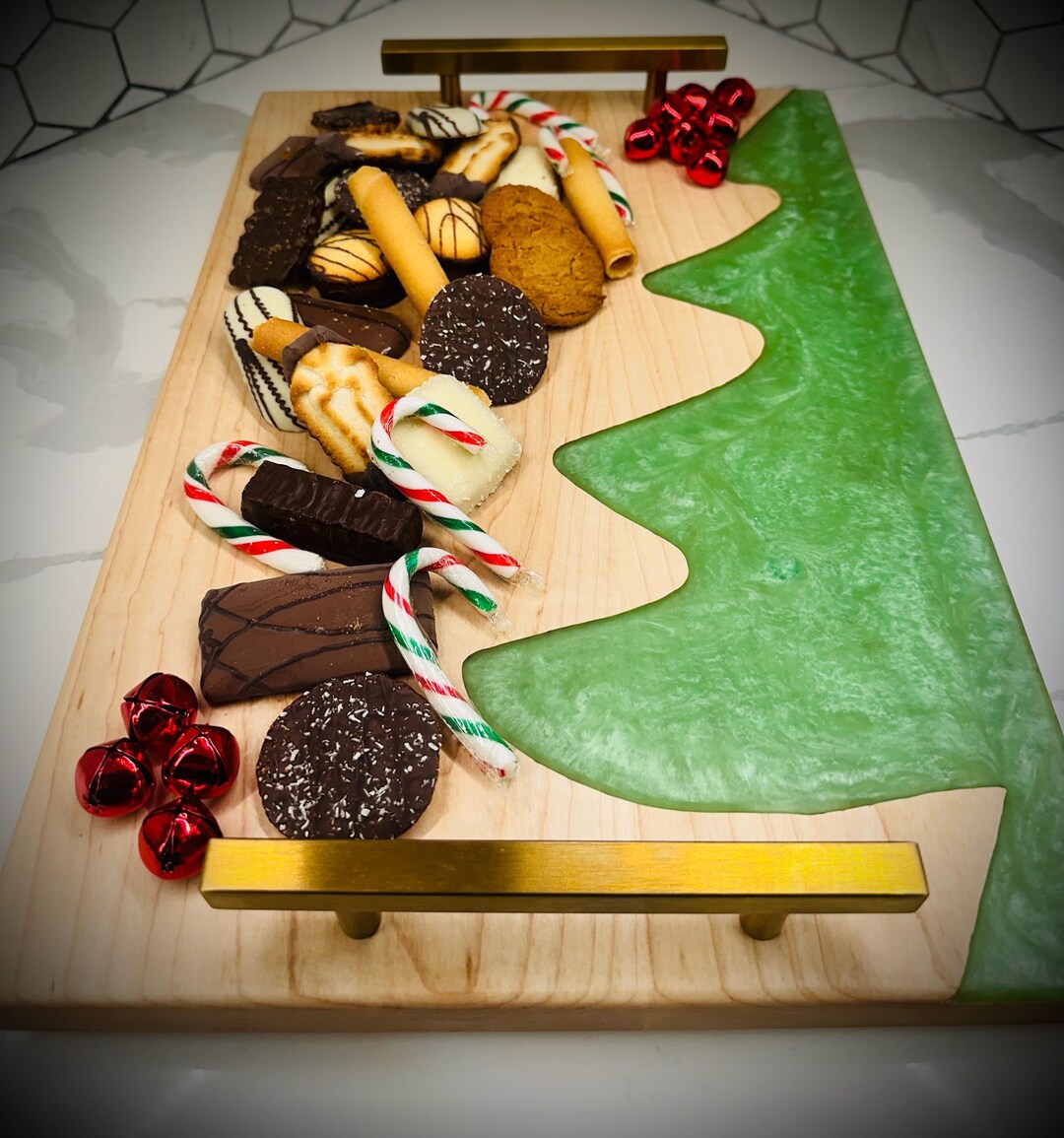 Handcrafted Christmas Serving Board & Charcuterie Board - Etsy