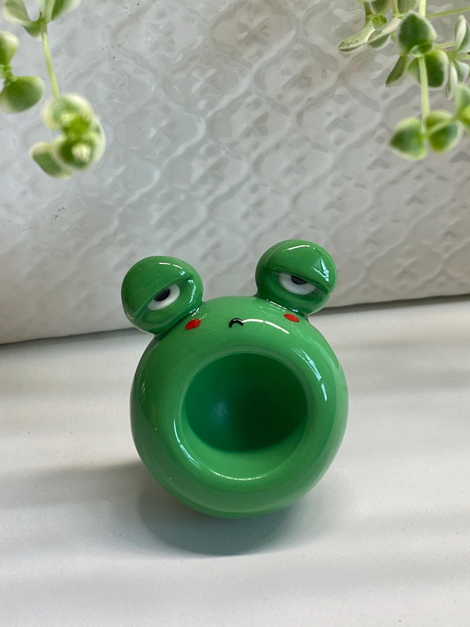Dazed Frog Plant Pot, Pixie Succulent Pot, Mini Pot, Animal Themed ...