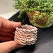 Rope Weaved Basket Plant Pot, Small Succulent Pot, Polymer Clay Pot ...