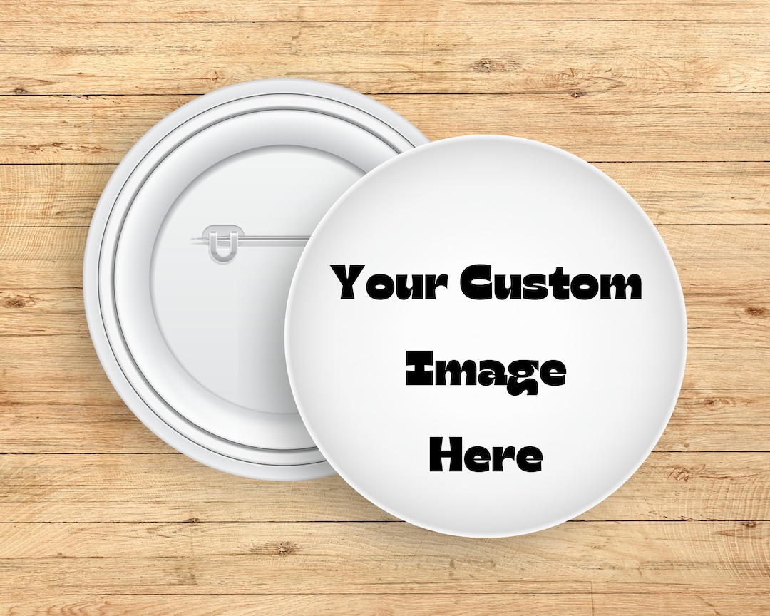 3 Inch Custom Button - Etsy