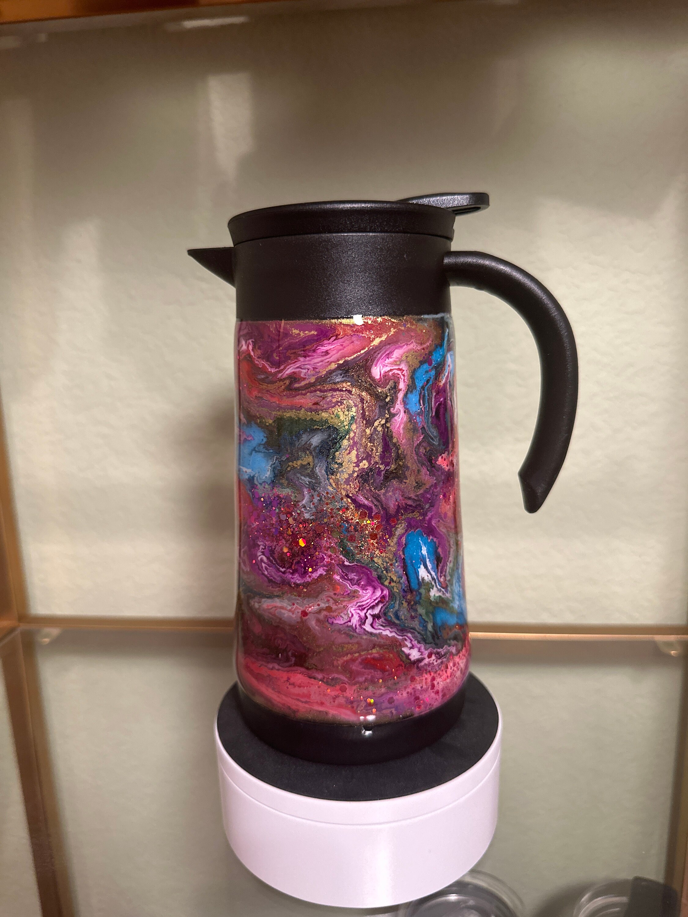 20 Oz Hot Pot With Glitter - Etsy