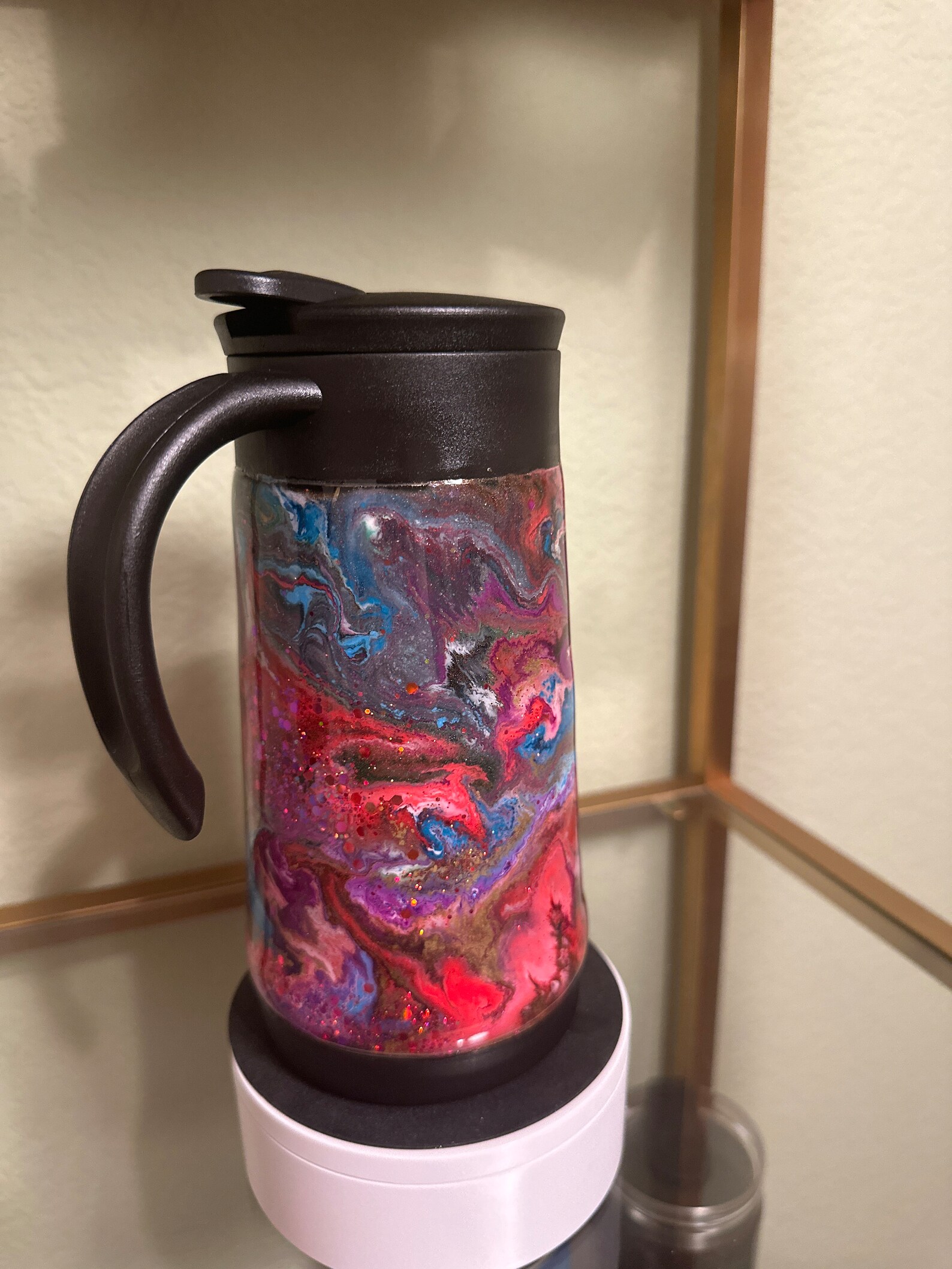 20 Oz Hot Pot With Glitter - Etsy