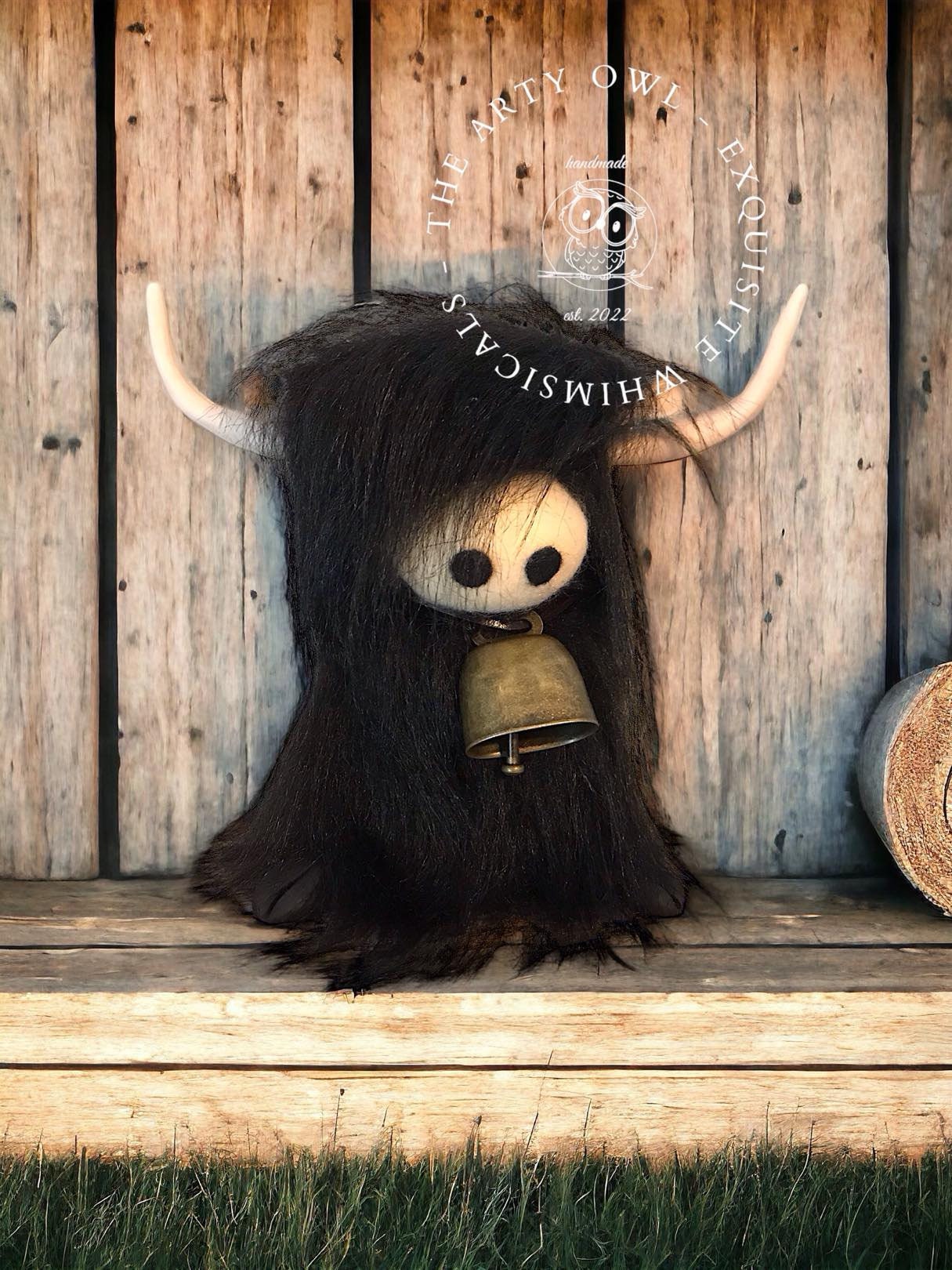 Highland Cow, Highland Coo, Plush Cow, Hand-made Plush Highland Cow - Etsy