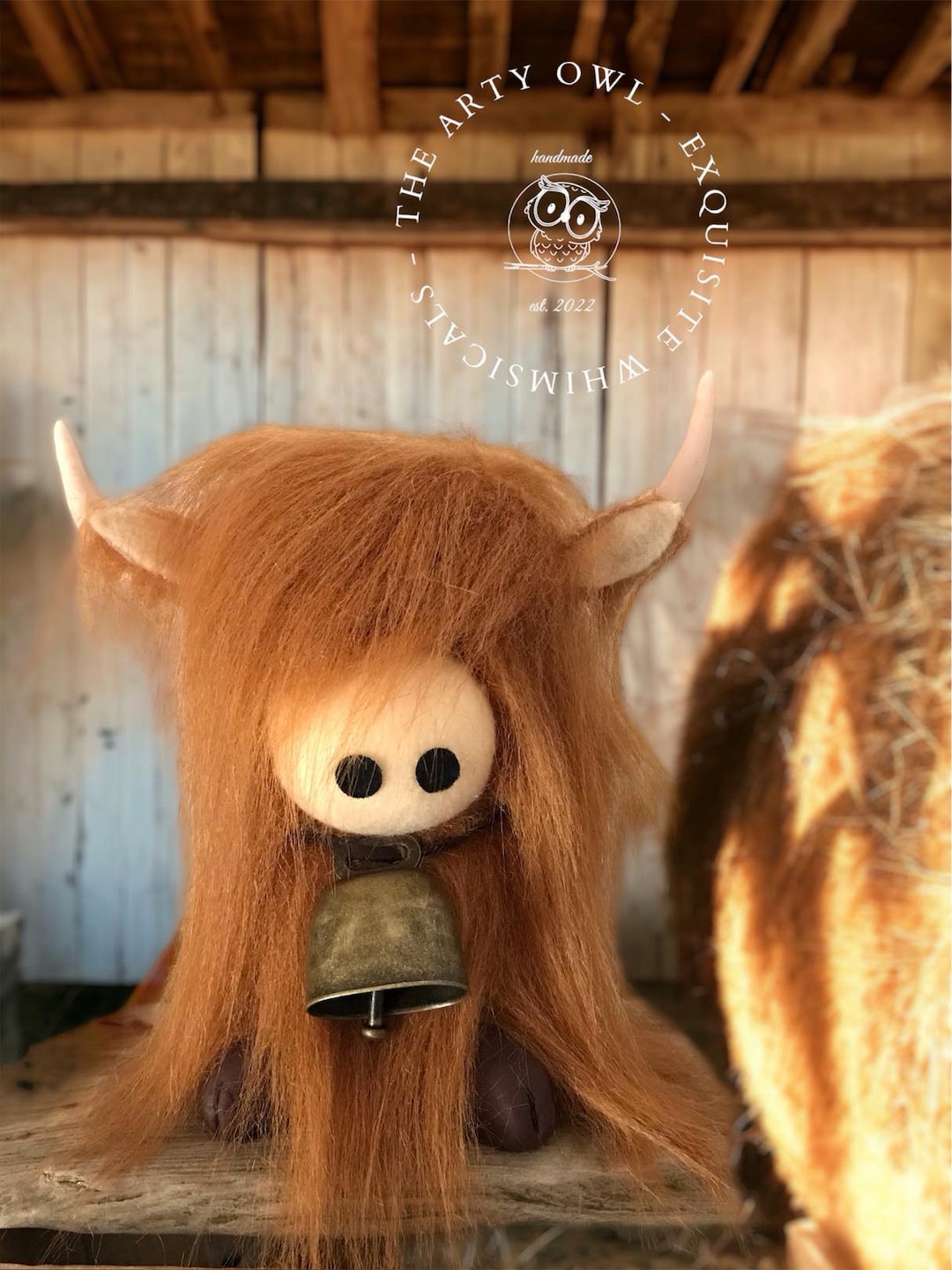 Highland Cow, Highland Coo, Plush Cow, Hand-made Plush Highland Cow - Etsy