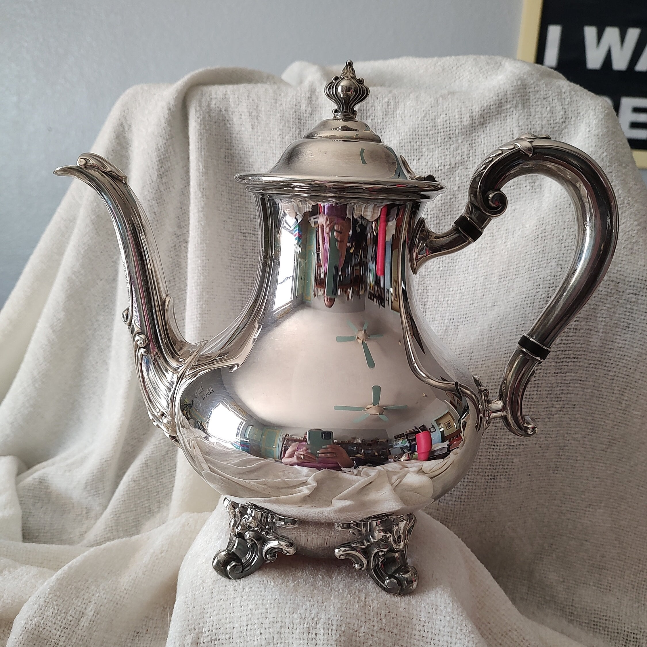 REED & BARTON Silver Tea Set, REGENT 5600, Great Condition, Beautiful ...