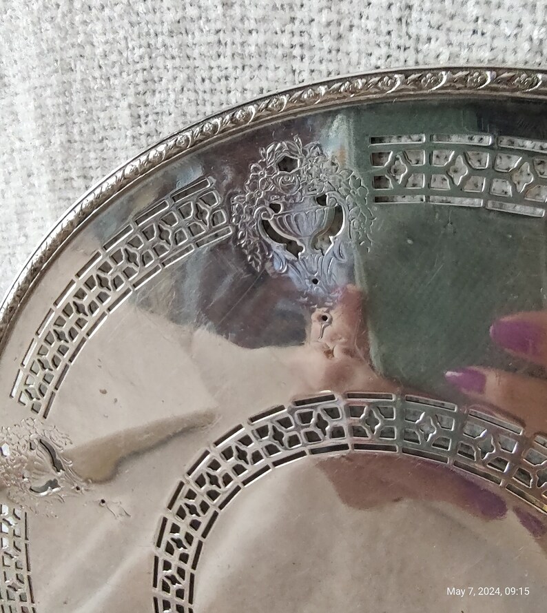 Apollo SHEFFIELD Made in USA, BRS Nickel Silver 3336, Silverplate, Cake ...