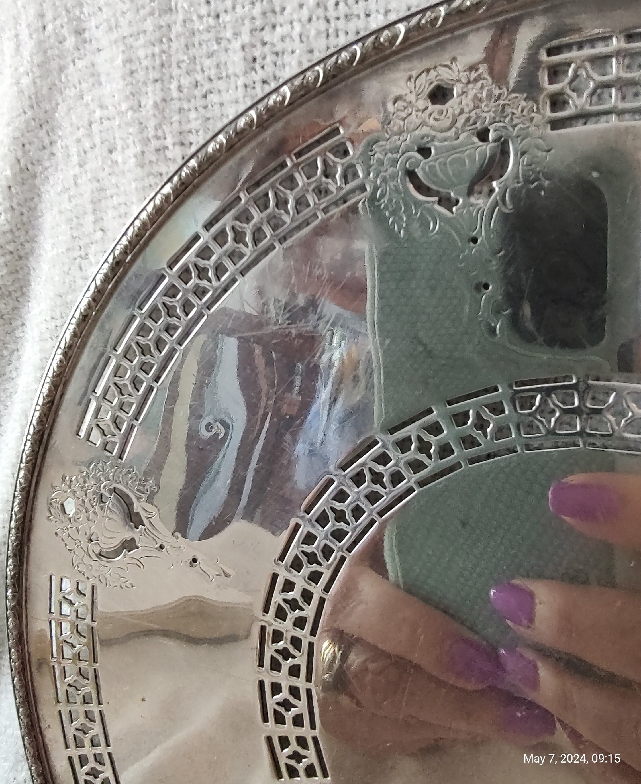Apollo SHEFFIELD Made in USA, BRS Nickel Silver 3336, Silverplate, Cake ...