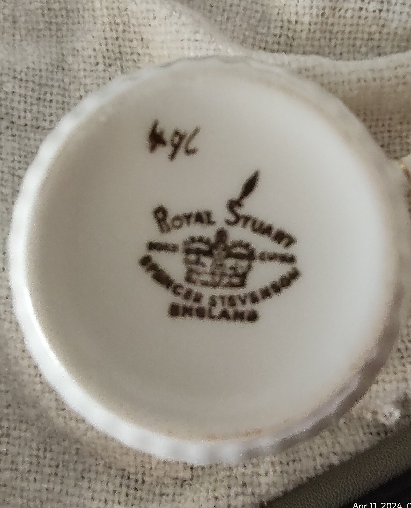 ROYAL STUART Bone China Spencer Stevenson ENGLAND Cup & Saucer - Etsy
