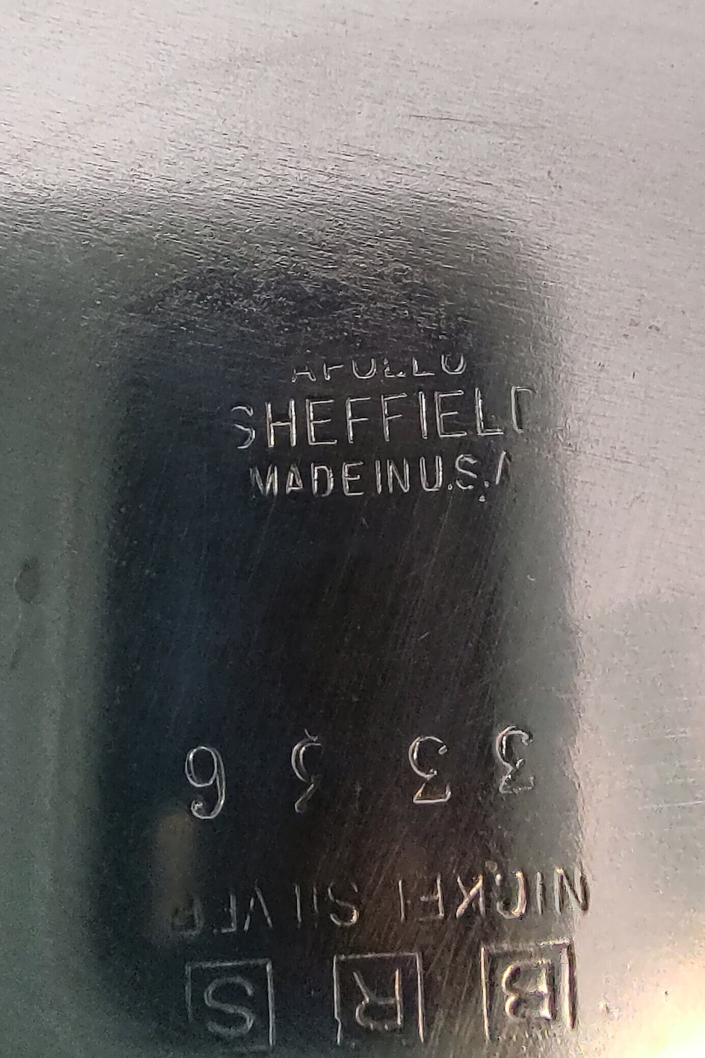 Apollo SHEFFIELD Made in USA, BRS Nickel Silver 3336, Silverplate, Cake ...