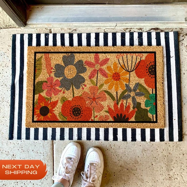 Spring Doormat - Etsy