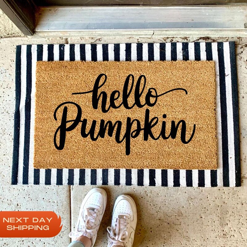Hello Doormat - Etsy