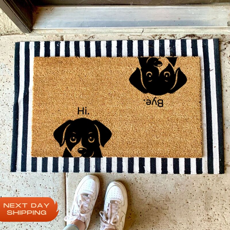 Dog Doormat - Etsy