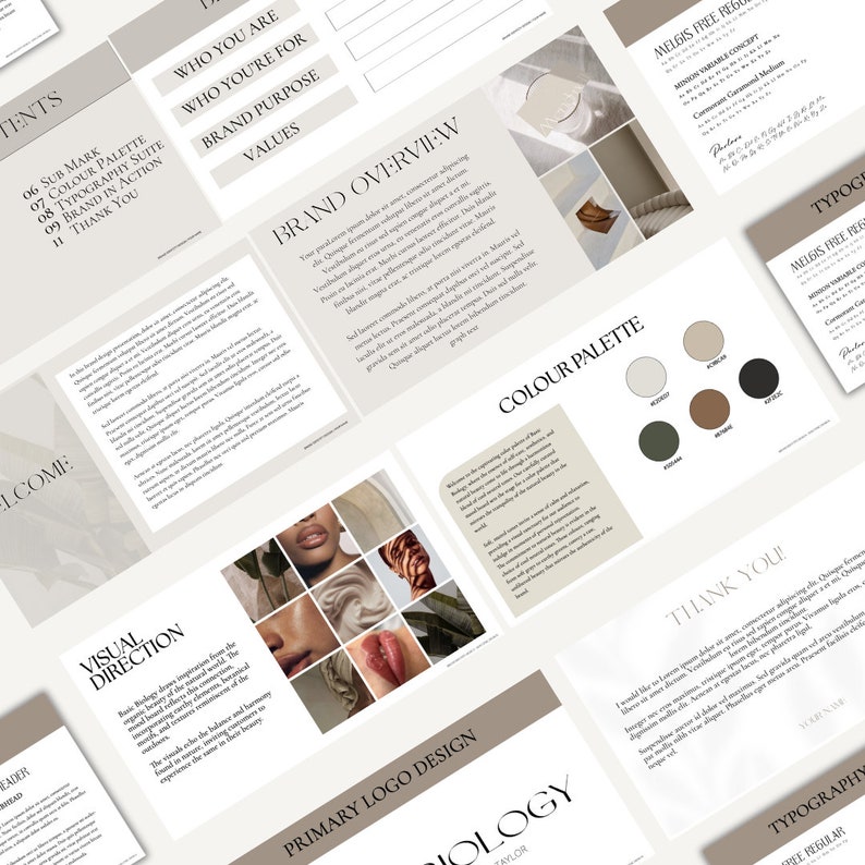 Branding Kit - Fully Editable Brand Design Template for Professional ...