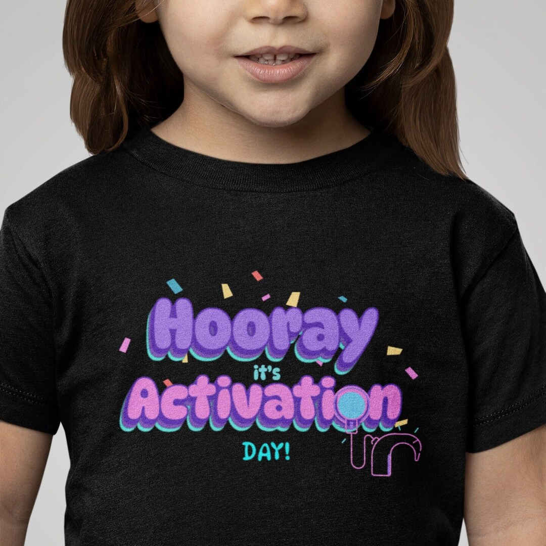 Hooray It's Activation Day | Cochlear Implant | Deaf T-shirt - Etsy