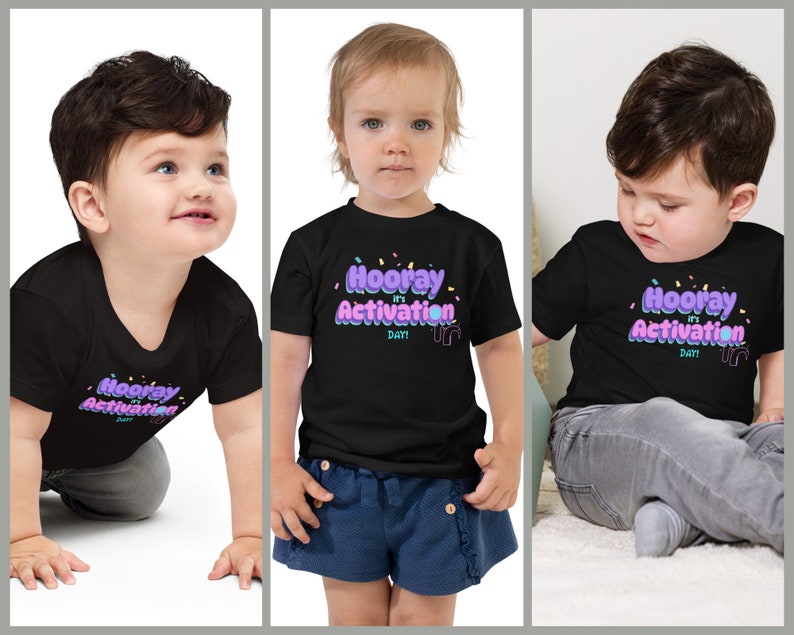 Hooray It's Activation Day | Cochlear Implant | Deaf T-shirt - Etsy