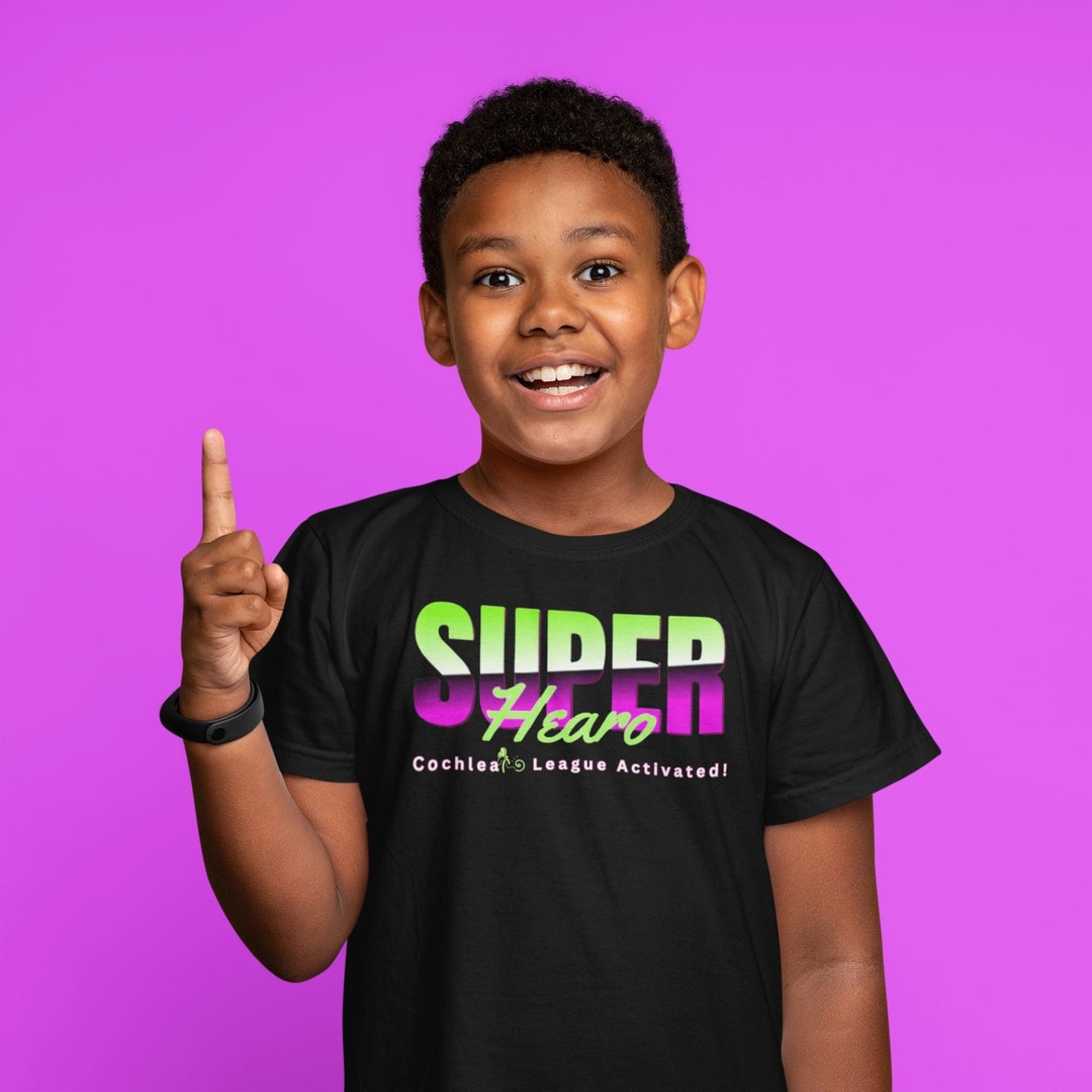 Super Hearo | Cochlear Implant | Deaf T-shirt - Etsy