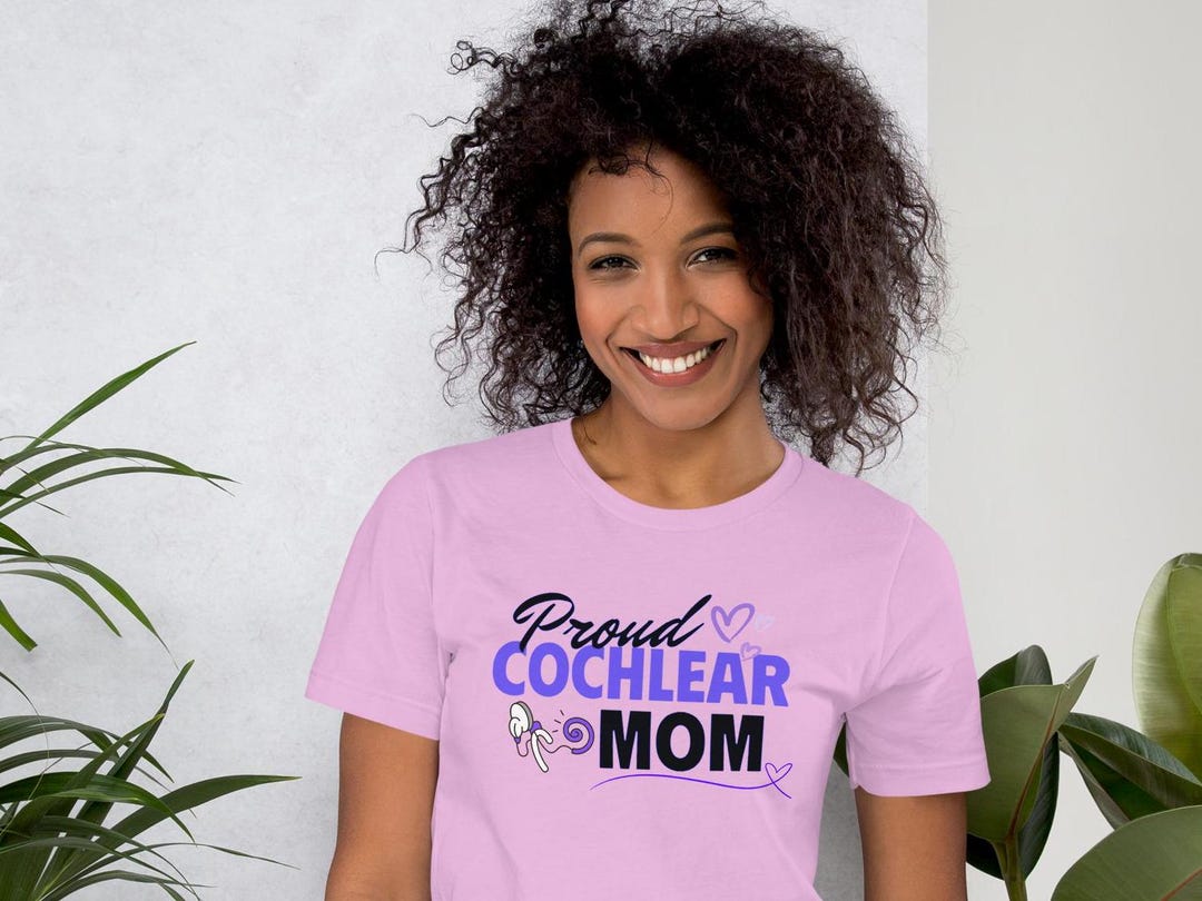 Cochlear Implant Mom | Cochlear Mom | Deaf T-shirt - Etsy